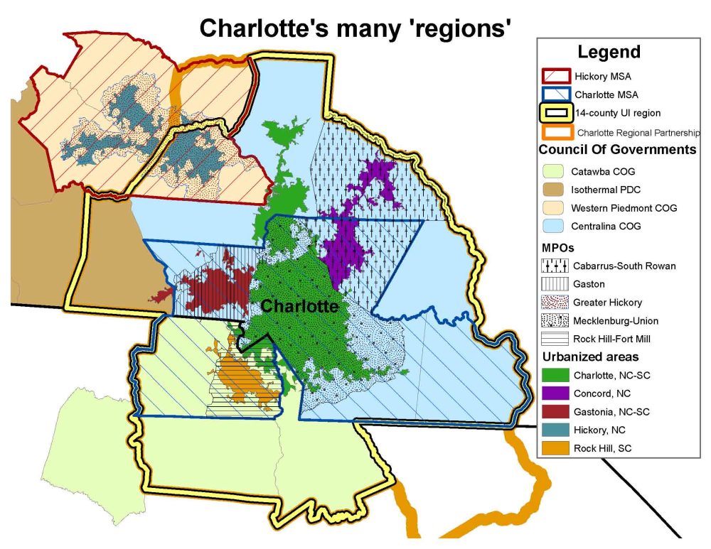 A region by many other names - Charlotte Urban Institute