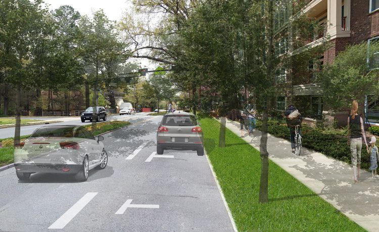 Envisioning a walkable Monroe Road - Charlotte Urban Institute