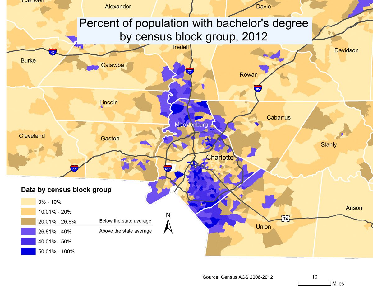 Smart metros: Charlotte and North Carolina - Charlotte Urban Institute