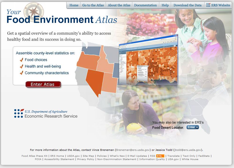 The USDA food atlas - Charlotte Urban Institute