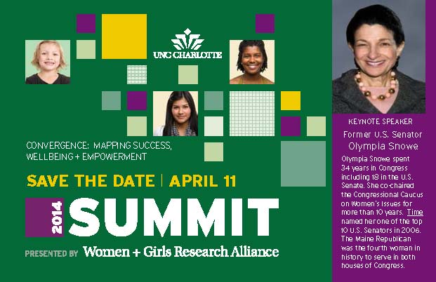 2014 Women + Girls Research Alliance Summit April 11 - Charlotte Urban ...